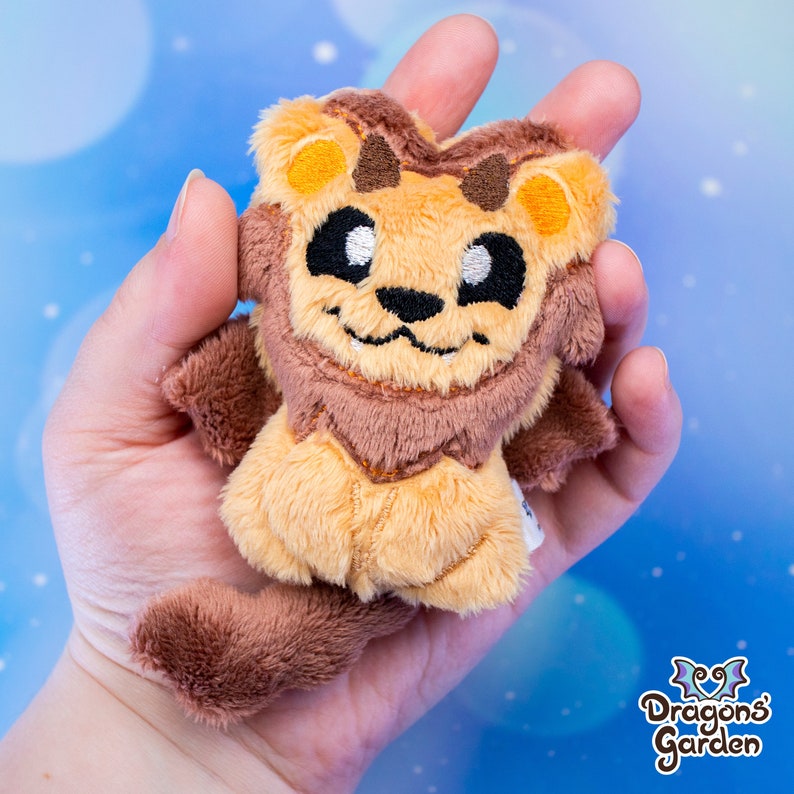ITH Manticore Blob Plushie Pattern | Adorable Mythical Lion DIY Cub ...