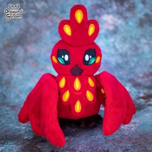 ITH Phoenix Plush Embroidery Pattern | Adorable Legendary Fire Bird ...