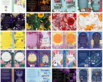Miniature Book Covers 28 Pcs Sarah J. Maas Free Template PDF File ...