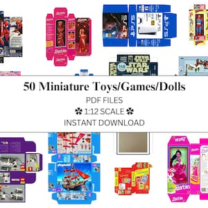 Barbie Home Games Printable - Etsy UK