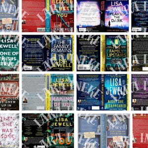 Miniature Book Covers - 14 Pcs Lisa Jewell | PDF File | Downloadable File Download | Do It ...