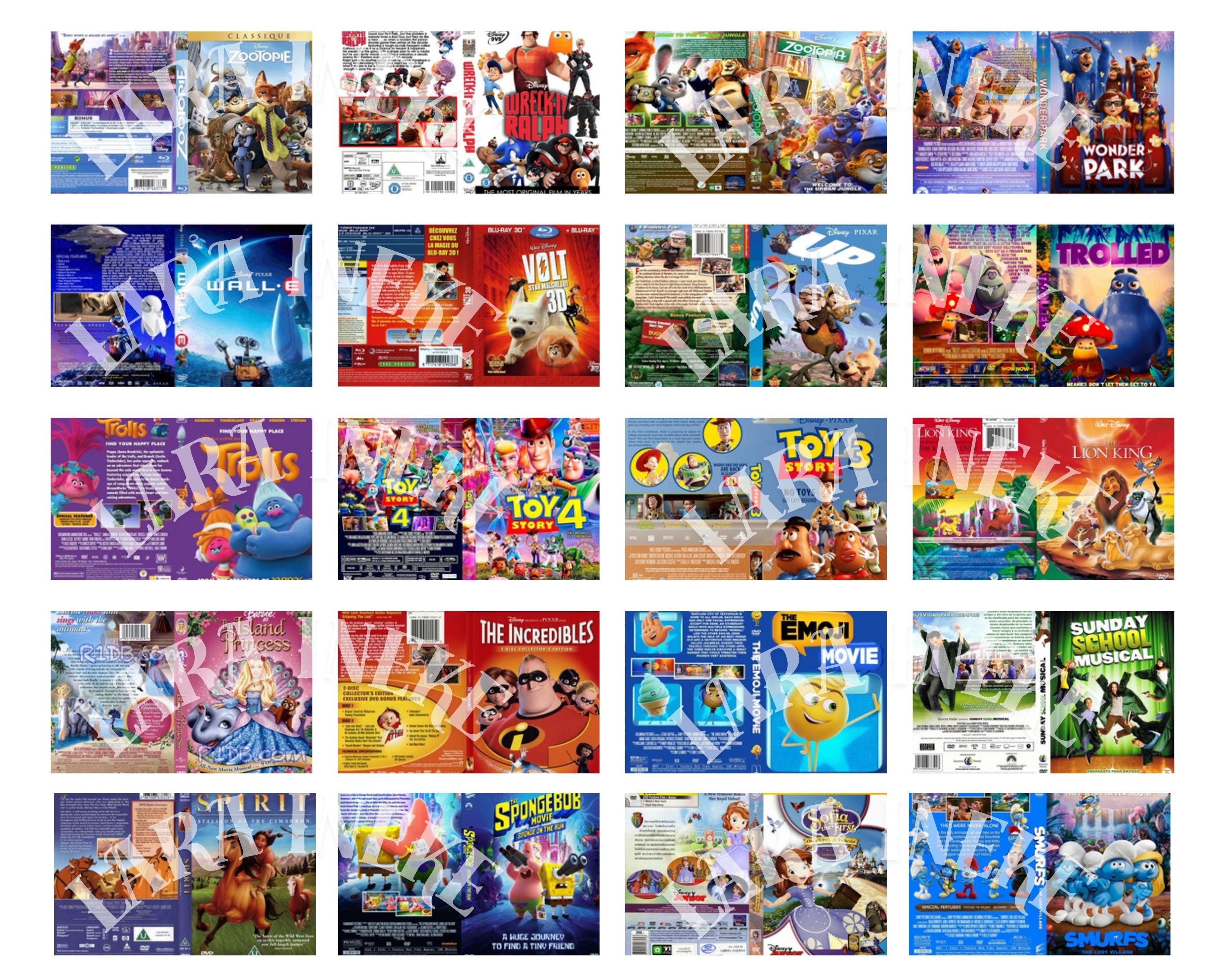Miniature Children DVD Covers - 123 Pcs | PDF File | Downloadable File ...
