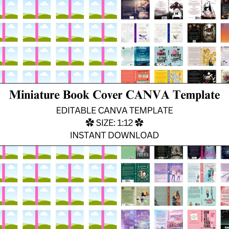 Miniature House Books - Etsy