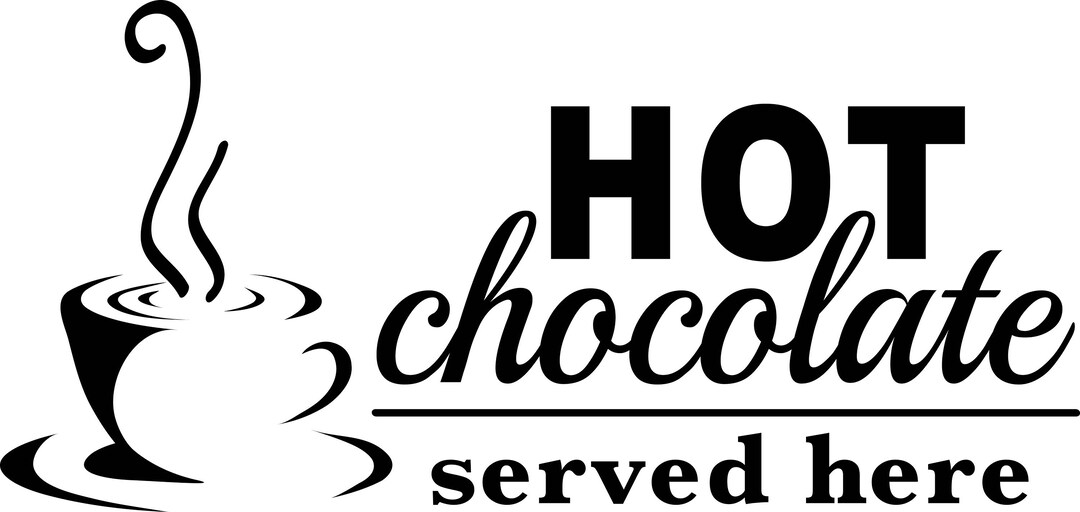 Hot Chocolate SVG File for Christmas or Winter - Etsy