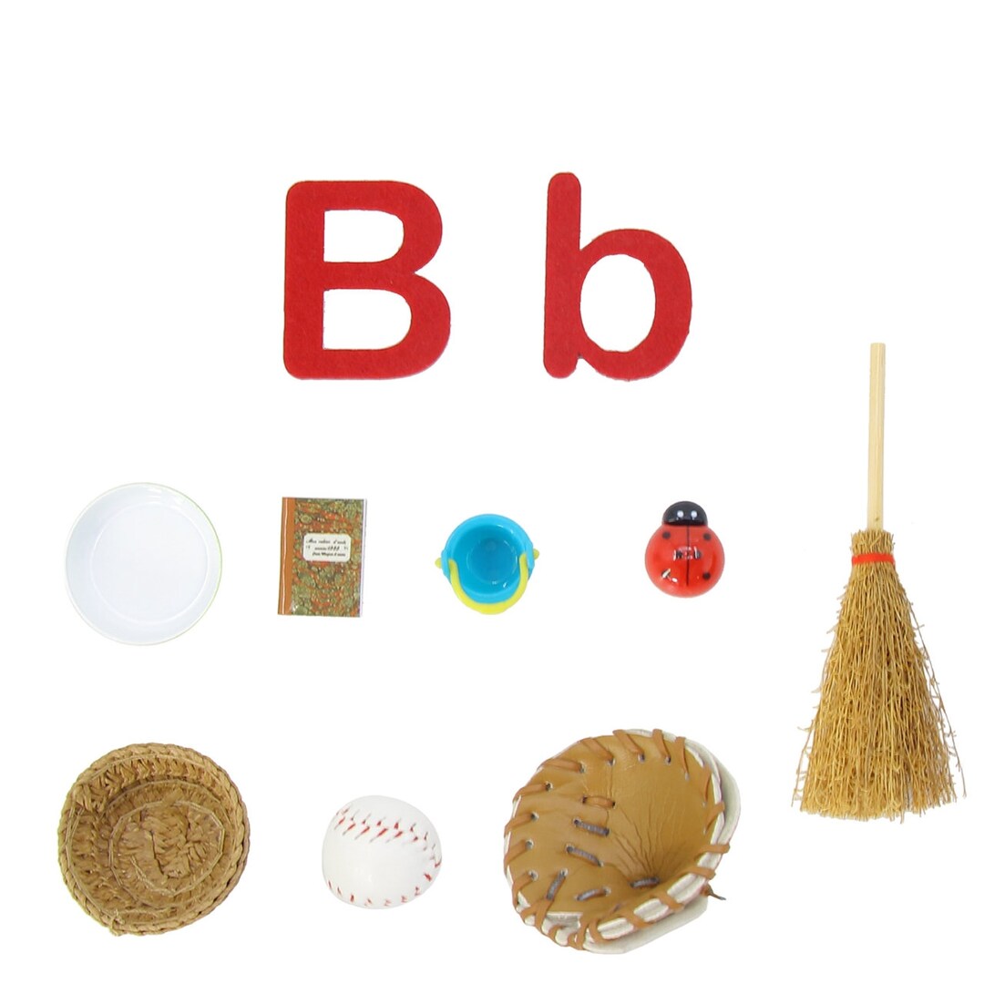 Montessori Felt Movable Alphabet Montessori Sound Game Objects 66 ...