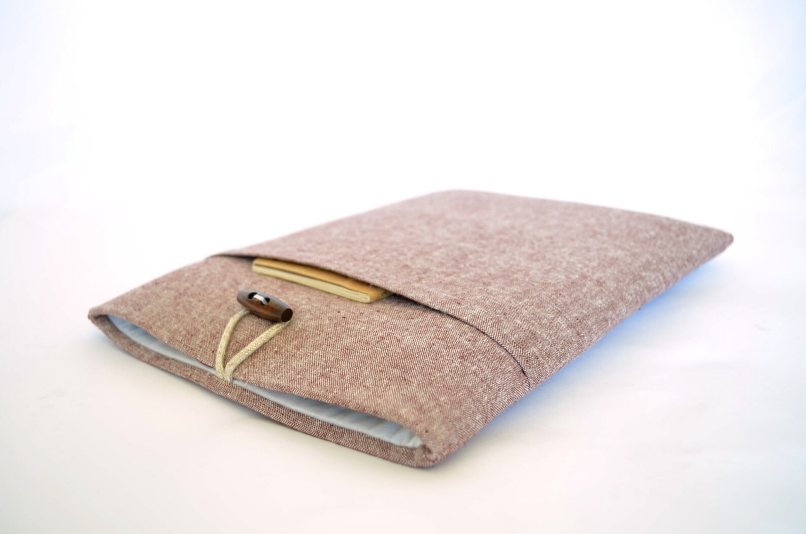 Red Linen Laptop Case Macbook Case Macbook Air 13.3 - Etsy