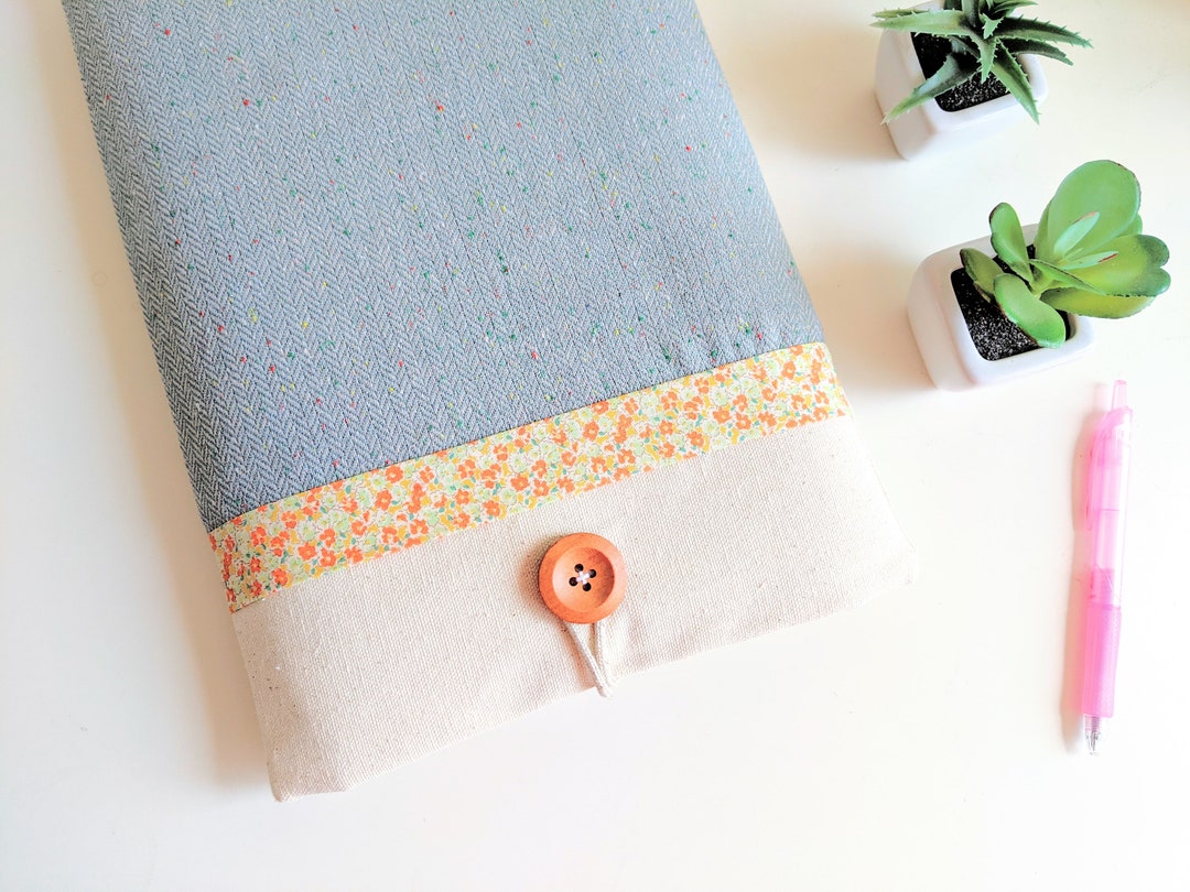 Custom Herringbone and Linen Laptop Case With Colorful Specks - Etsy