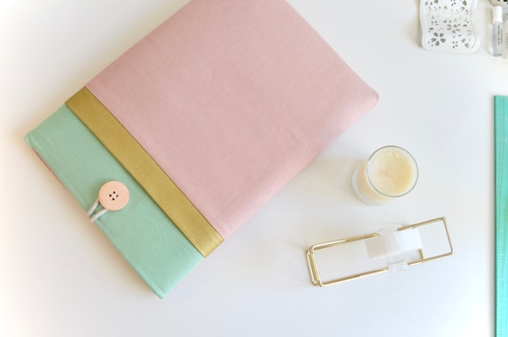 Mint Rose Gold Laptop Cover Custom Size Notebook Computer | Etsy