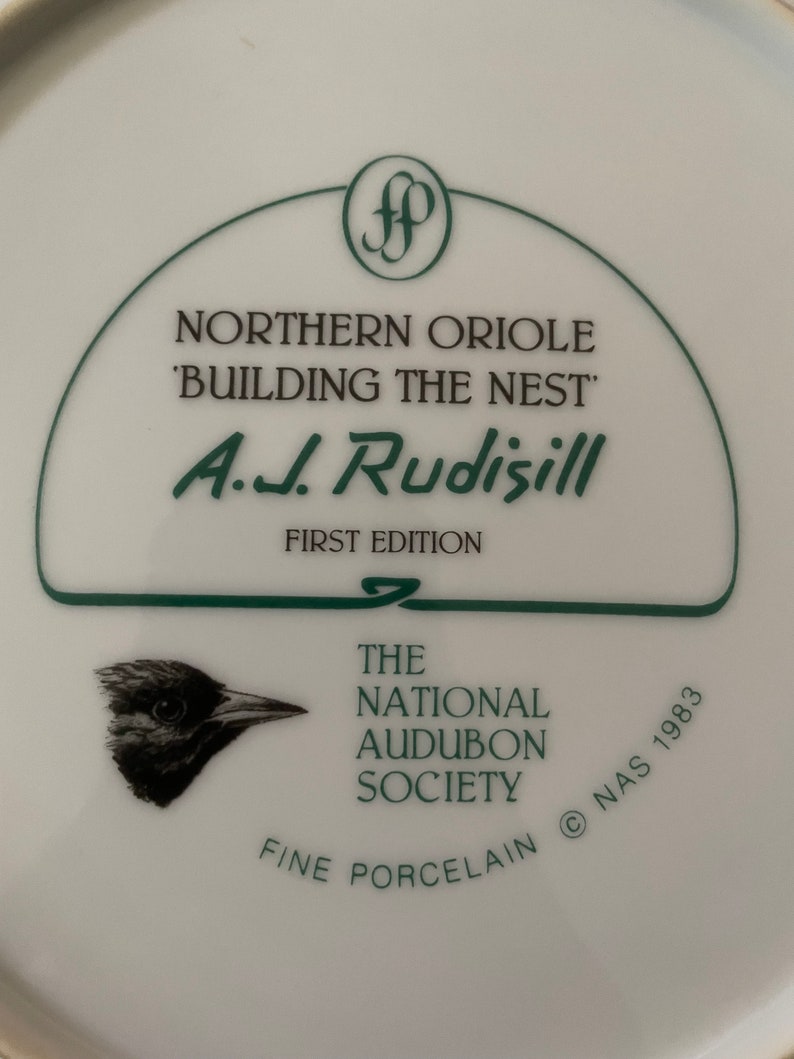 A.J. Rudisill National Audubon Society northern Oriole Building the ...