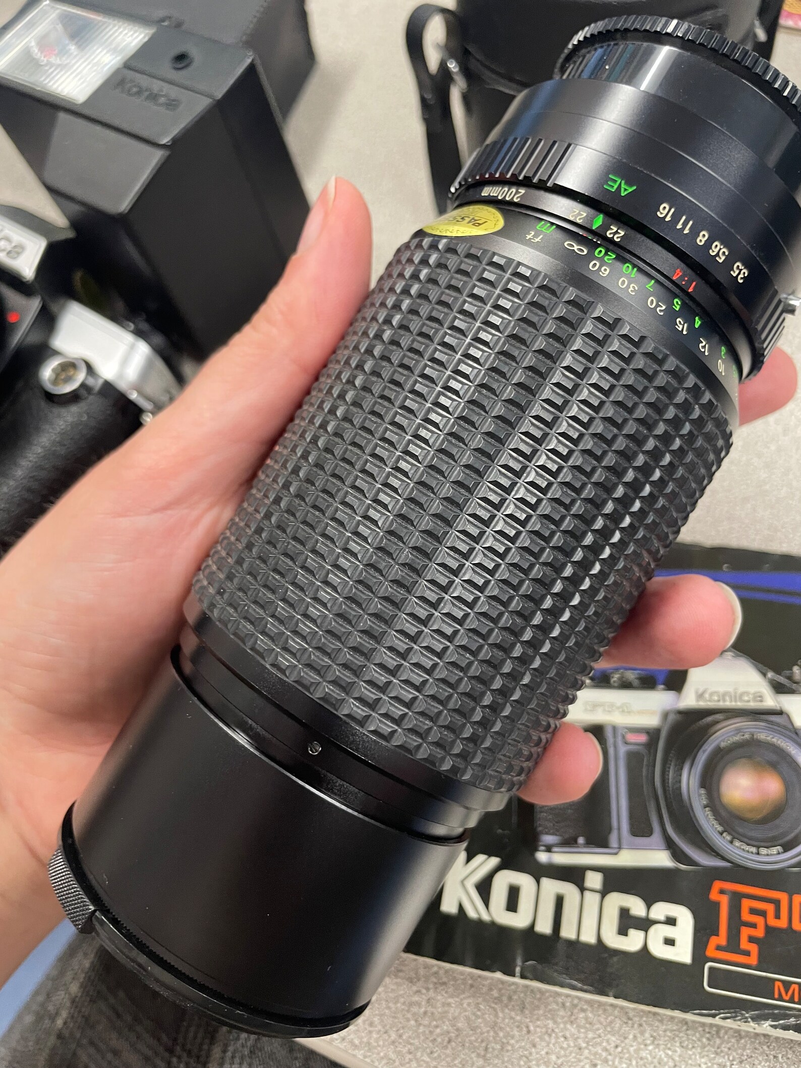 Vintage Konica Camera Bundle - Etsy