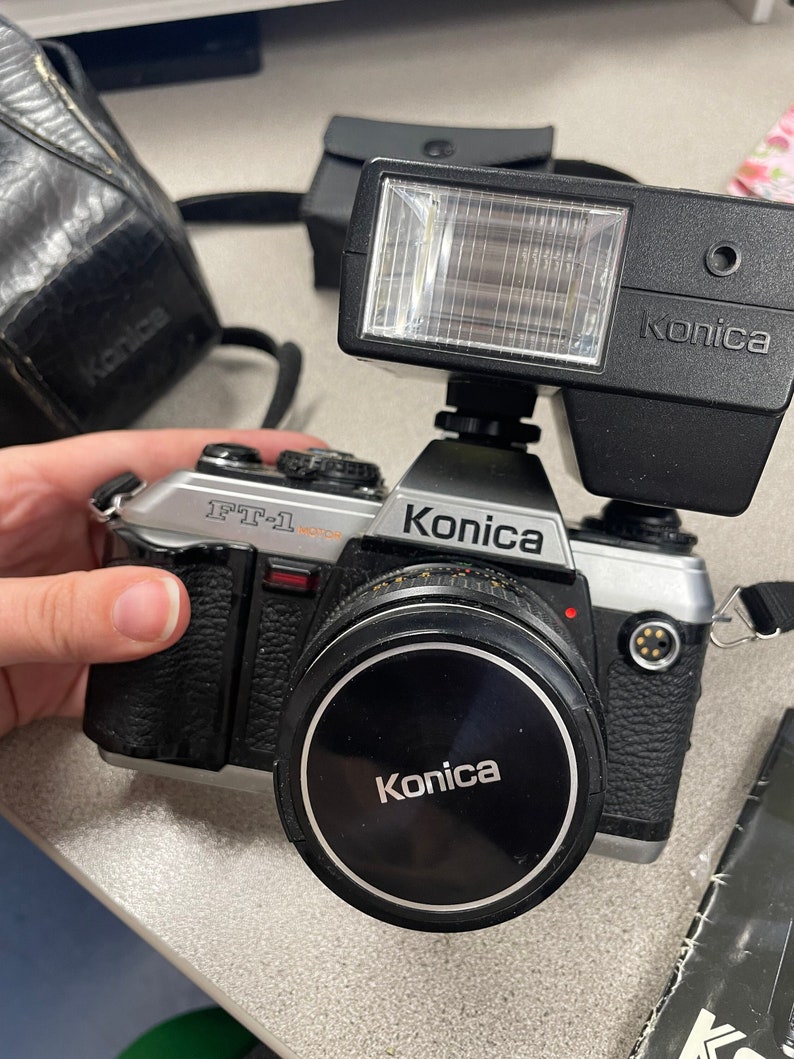 Vintage Konica Camera Bundle - Etsy
