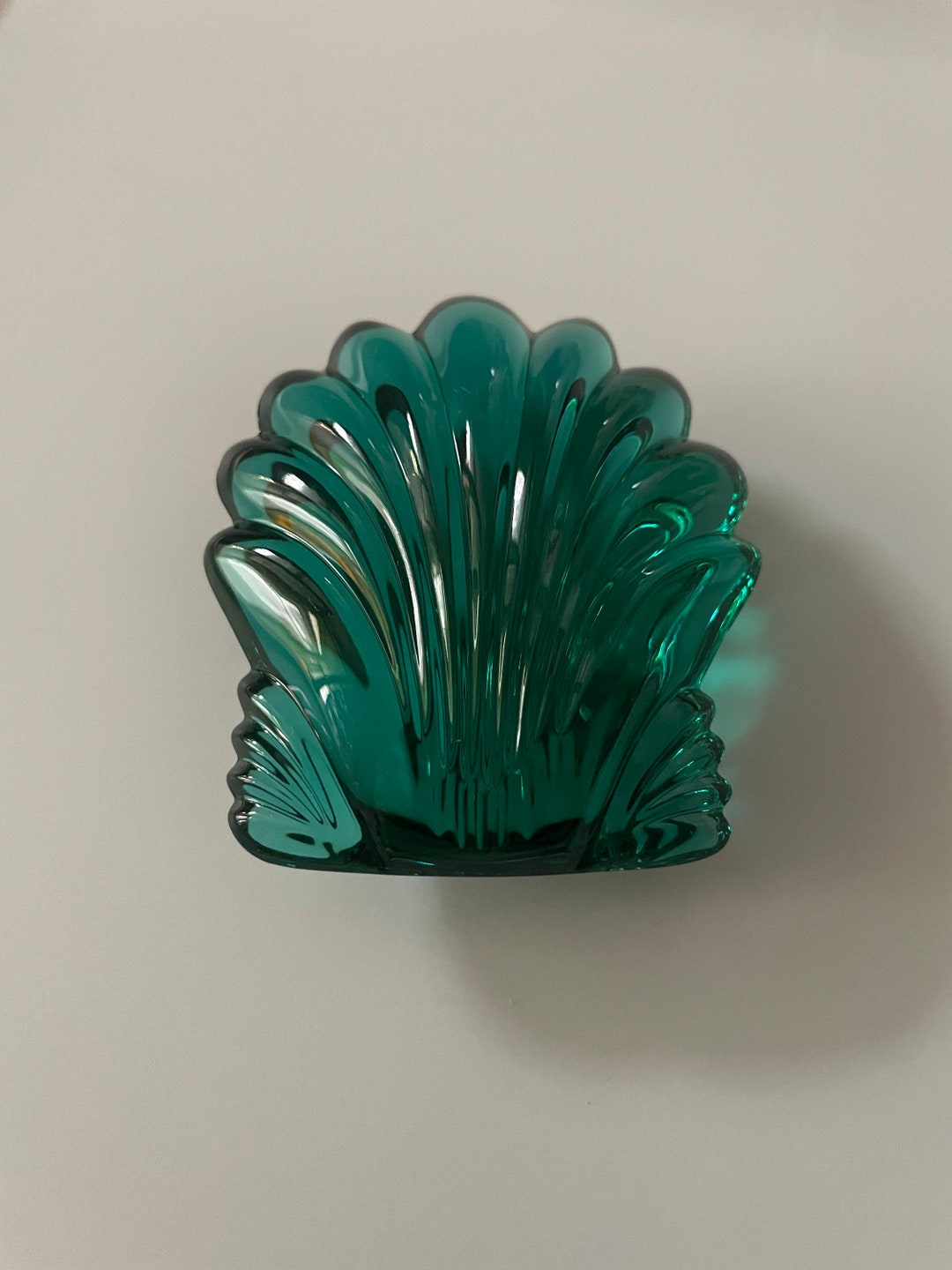 Waterford Teal Scallop Shell Paperweight - Etsy