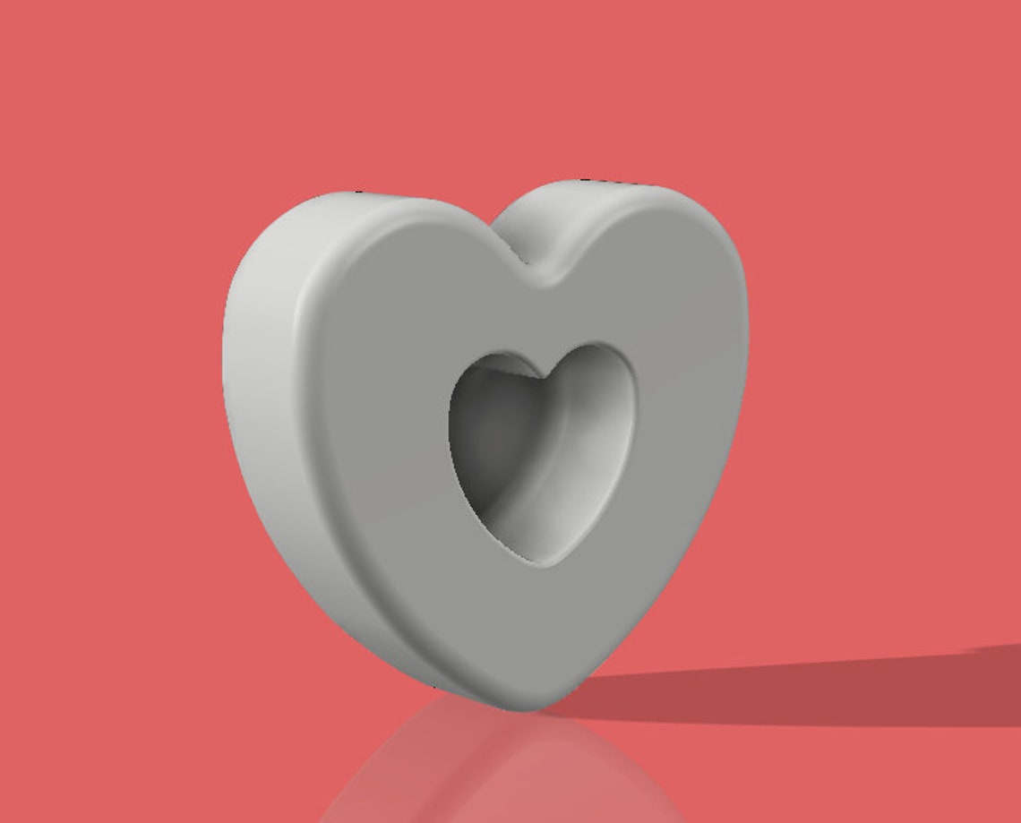 Stacking Hearts Puzzle for Kids School | 3D Printed | STL Files ...
