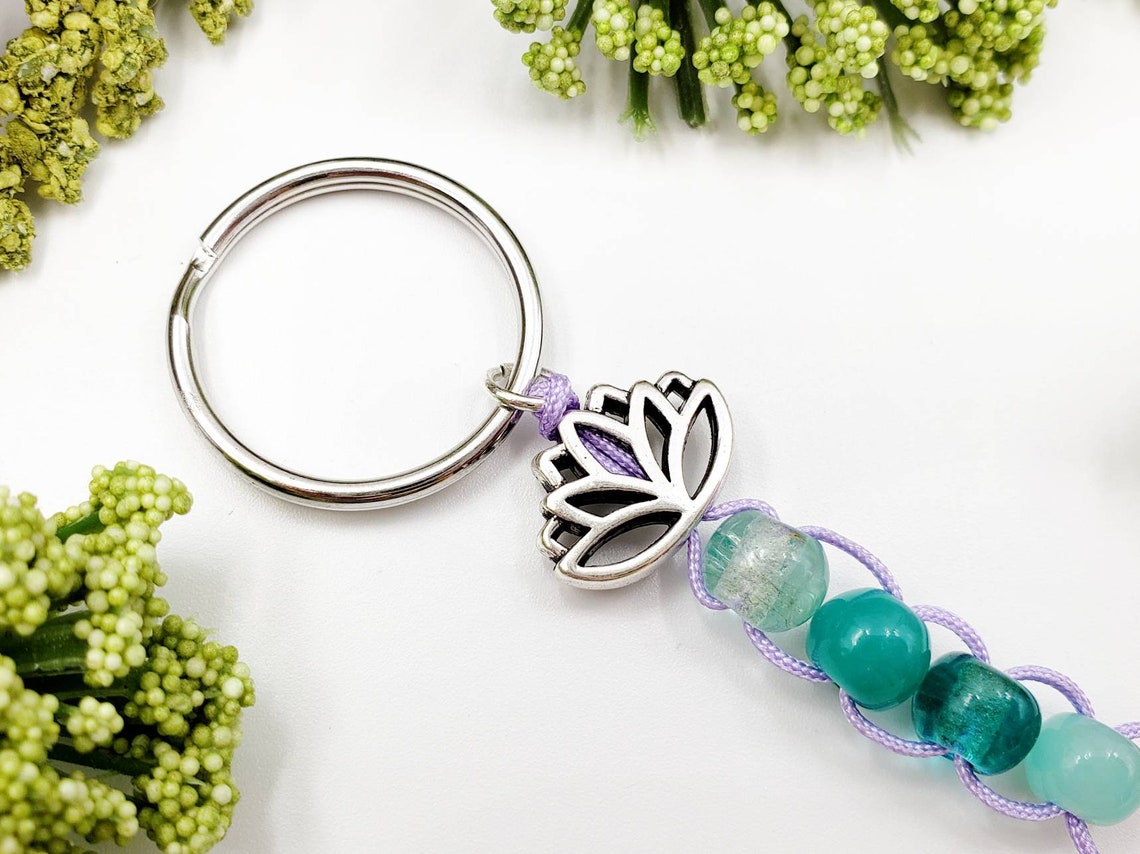 Lotus Water Bottle Tracker Beads / Daily Water Tracker / - Etsy