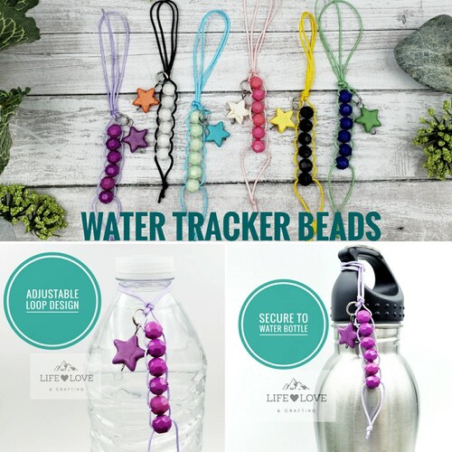 Water Tracking Beads Water Bottle Refill Tracker - Etsy