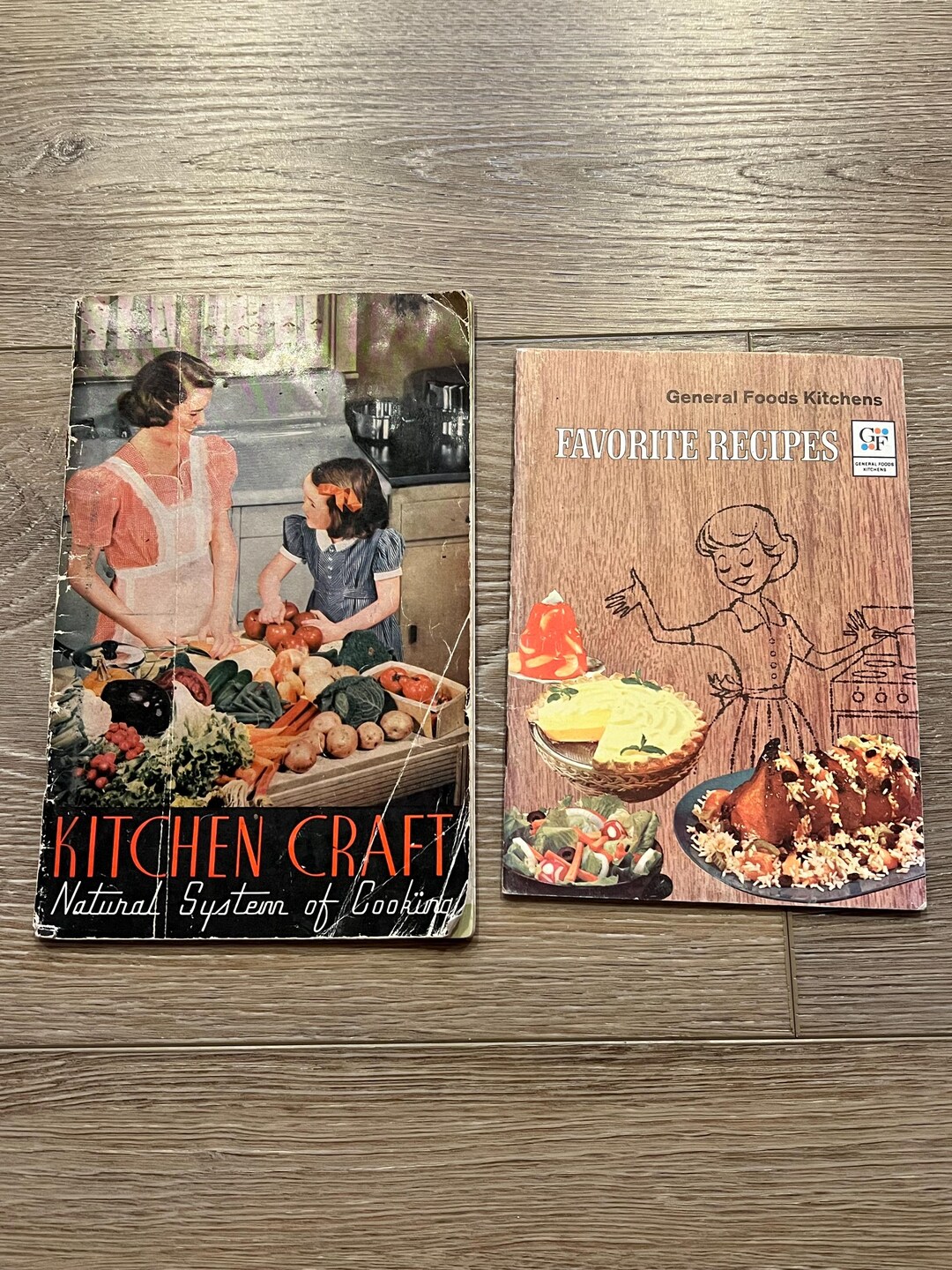 Vintage Cookbook Set: General Foods, Kitchen Craft Recipes - Etsy