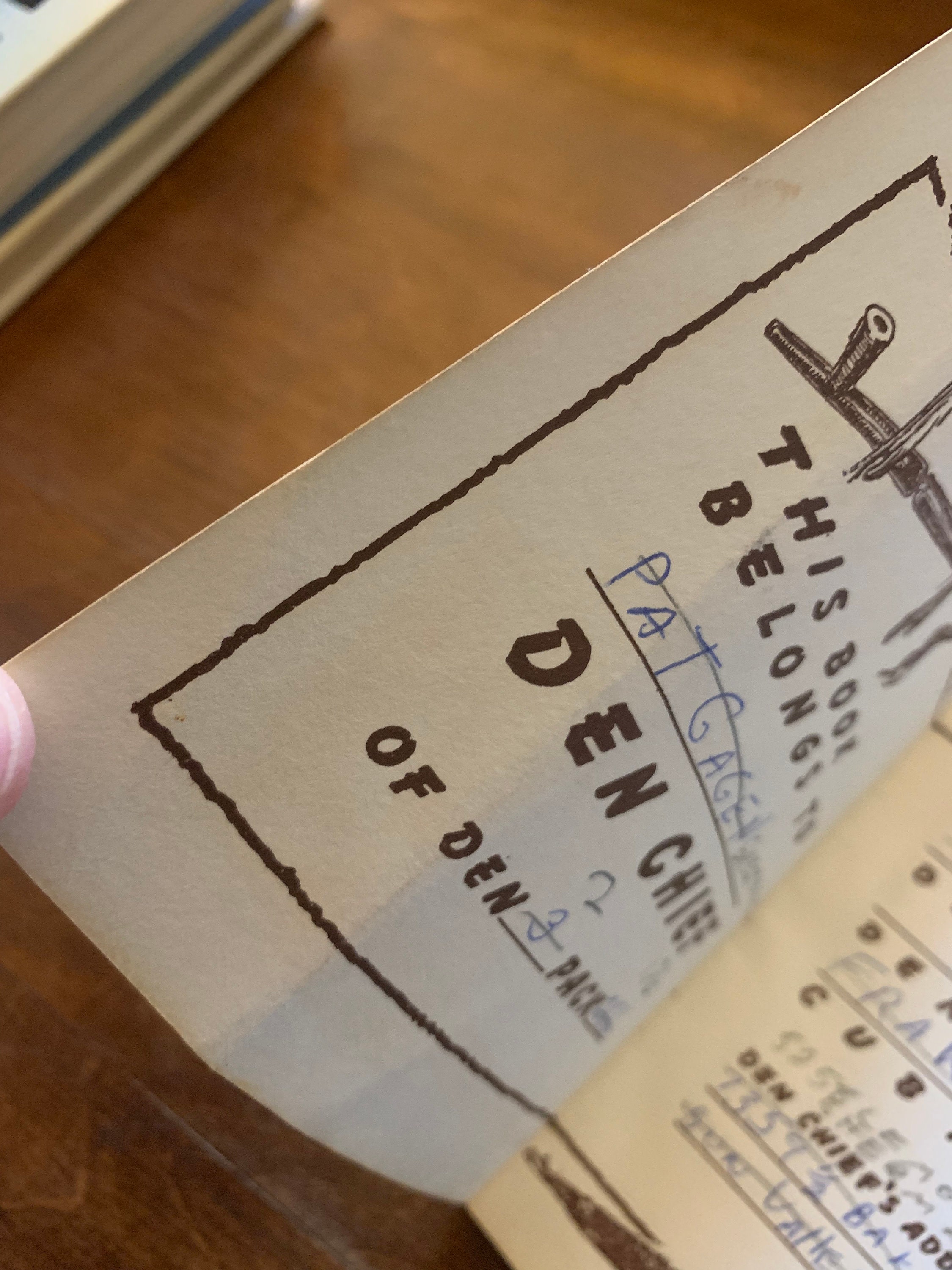 VINTAGE 1950s CUB SCOUT Den Chief Guide Book 1954 Troop Leader Manual ...