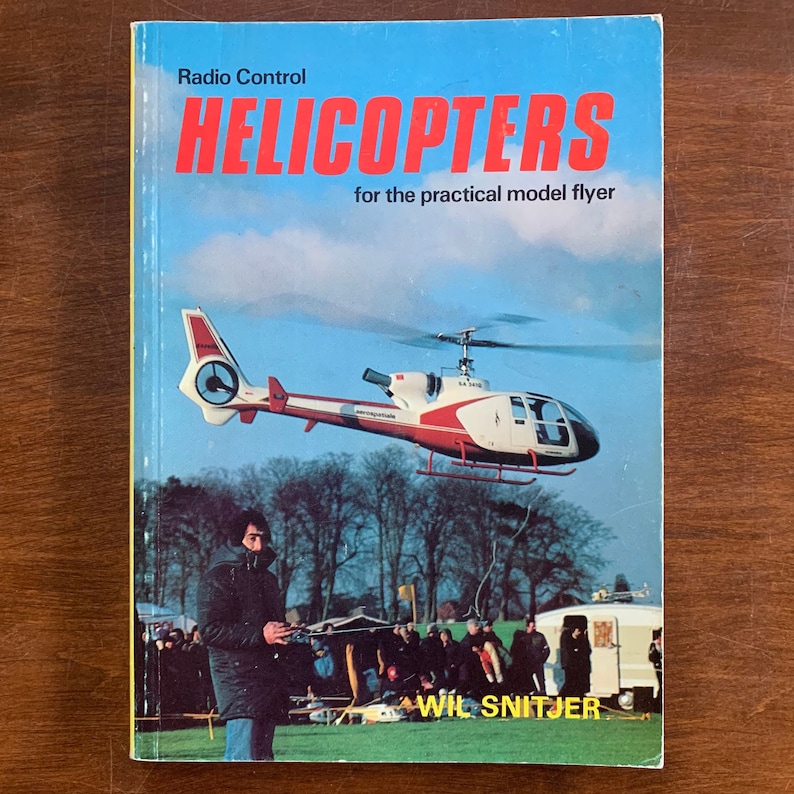 Radio Control Helicopters - 80’s Model Helicopter Flyer Vintage Book - Etsy