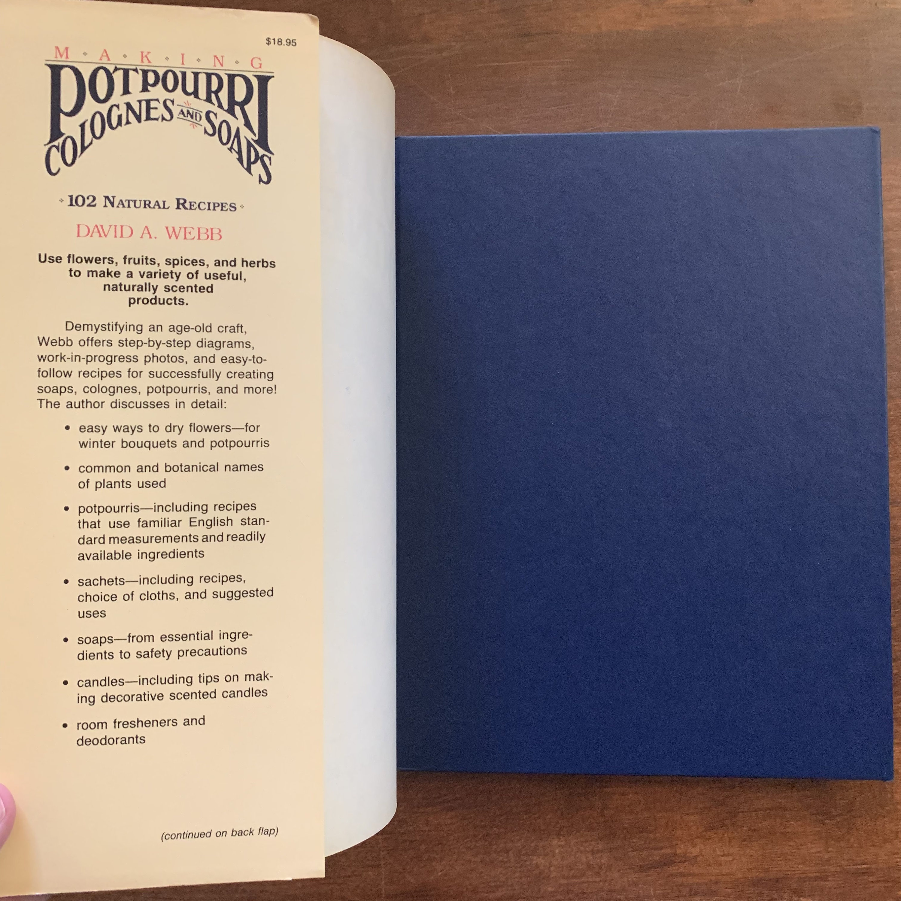Making Potpourri Colognes and Soaps - 80’s DIY Craft Book, Natural ...