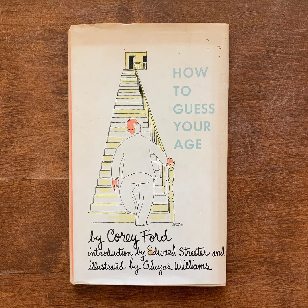 1950's AGE HUMOR - Excellent Birthday Gift. How to Guess Your Age by ...