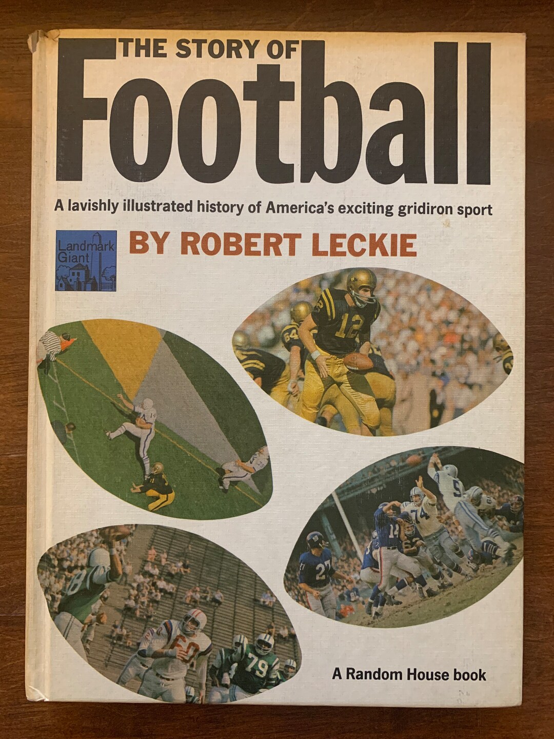The Story of FOOTBALL 1970s Vintage American Football History Book NFL ...