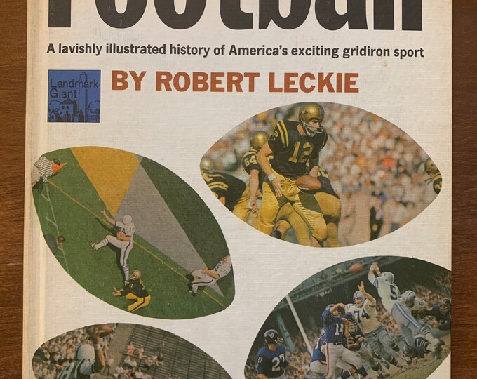 The Story of FOOTBALL 1970s Vintage American Football History Book NFL ...