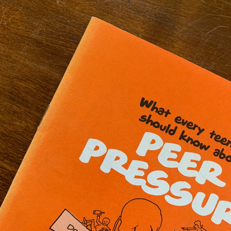 1980s TEENAGE Health Class Ephemera Booklet Health & Safety Guides by ...