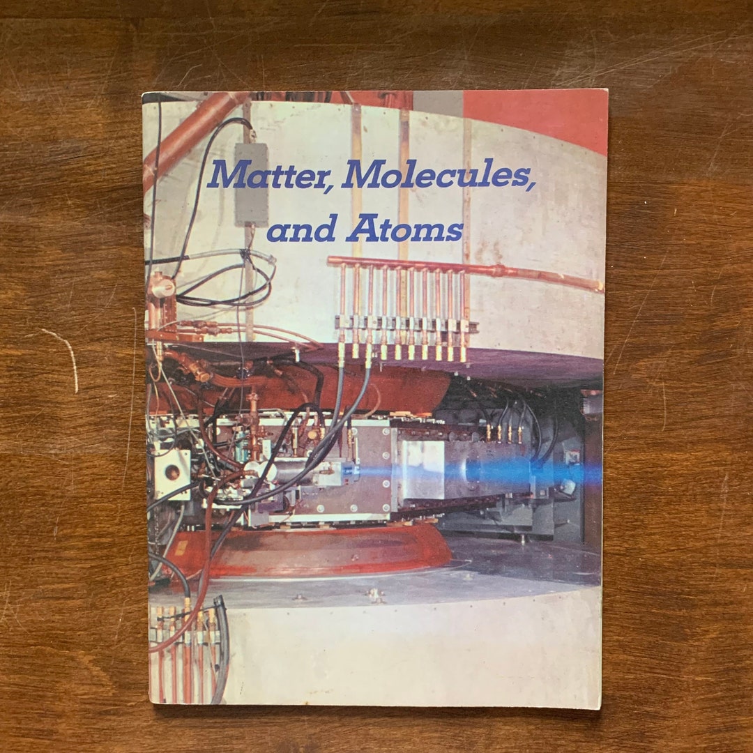 1950s SCIENCE TEXTBOOK Matter, Molecules and Atoms Atomic Age School ...