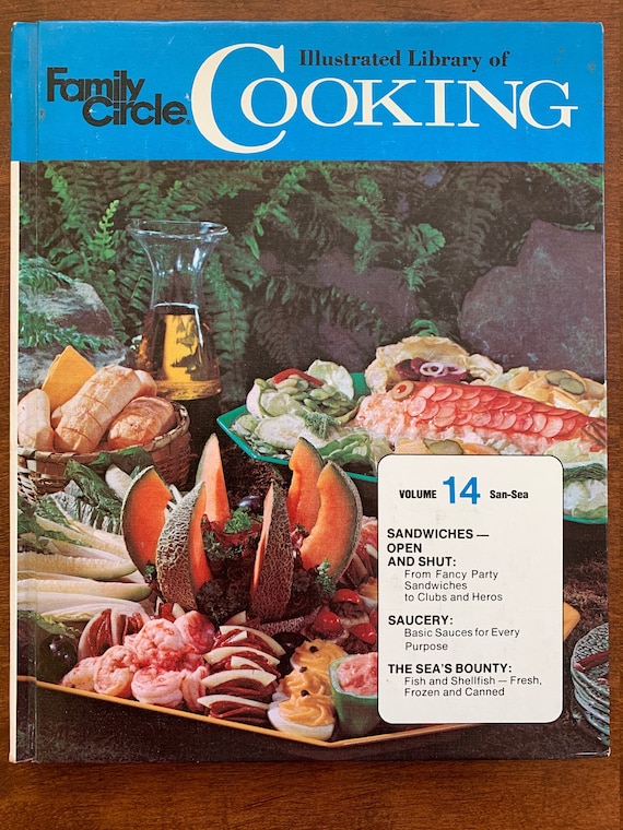 Family Circle Illustrated Library of Cooking Vintage Cookbook - Etsy