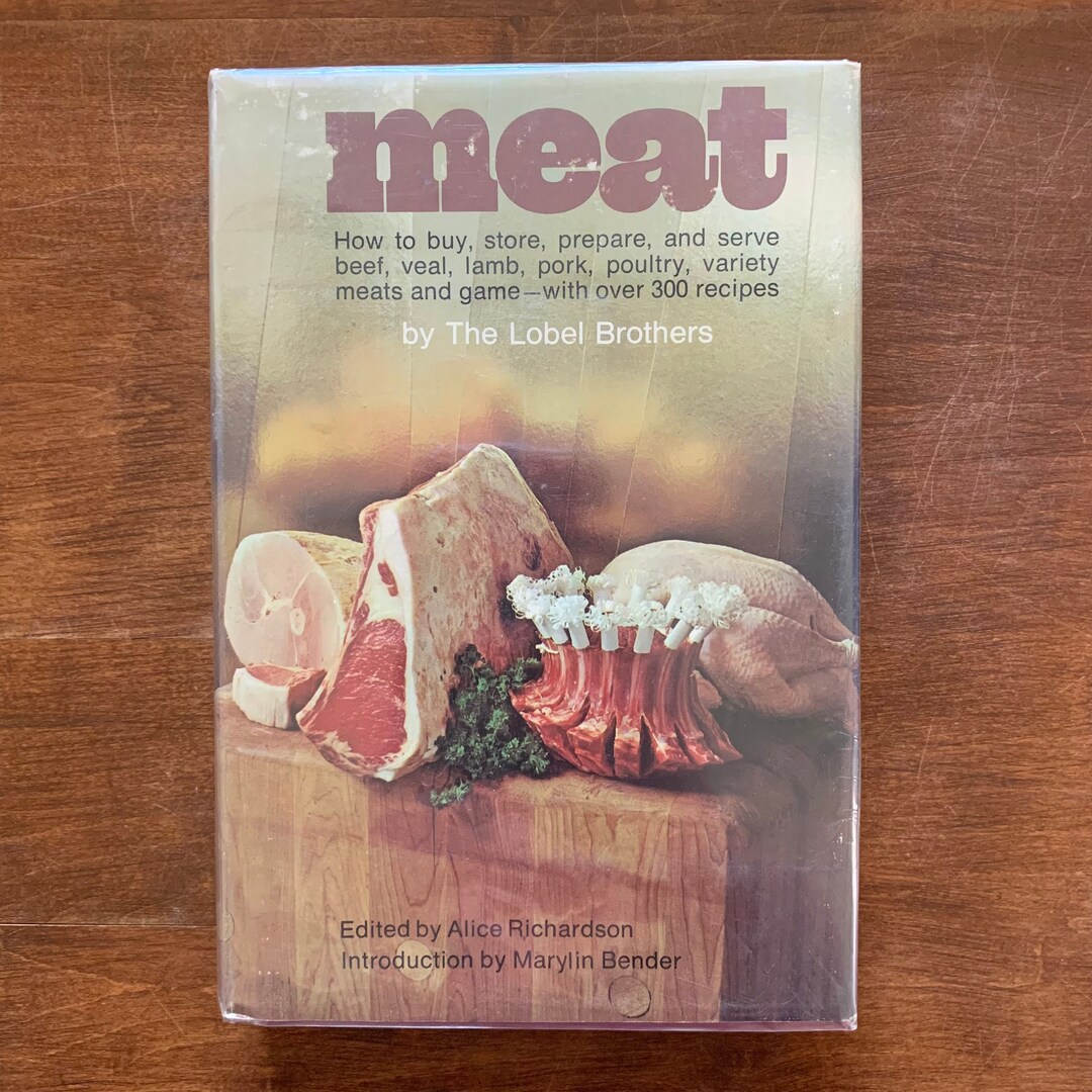 1970's MEAT COOKBOOK - 300 Vintage Recipes for Cooking Meat, Great for ...