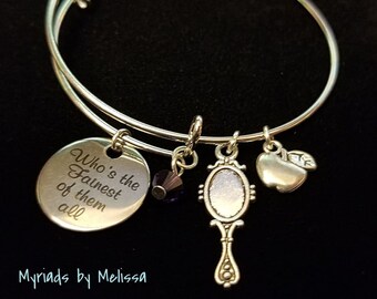 Snow white jewelry | Etsy