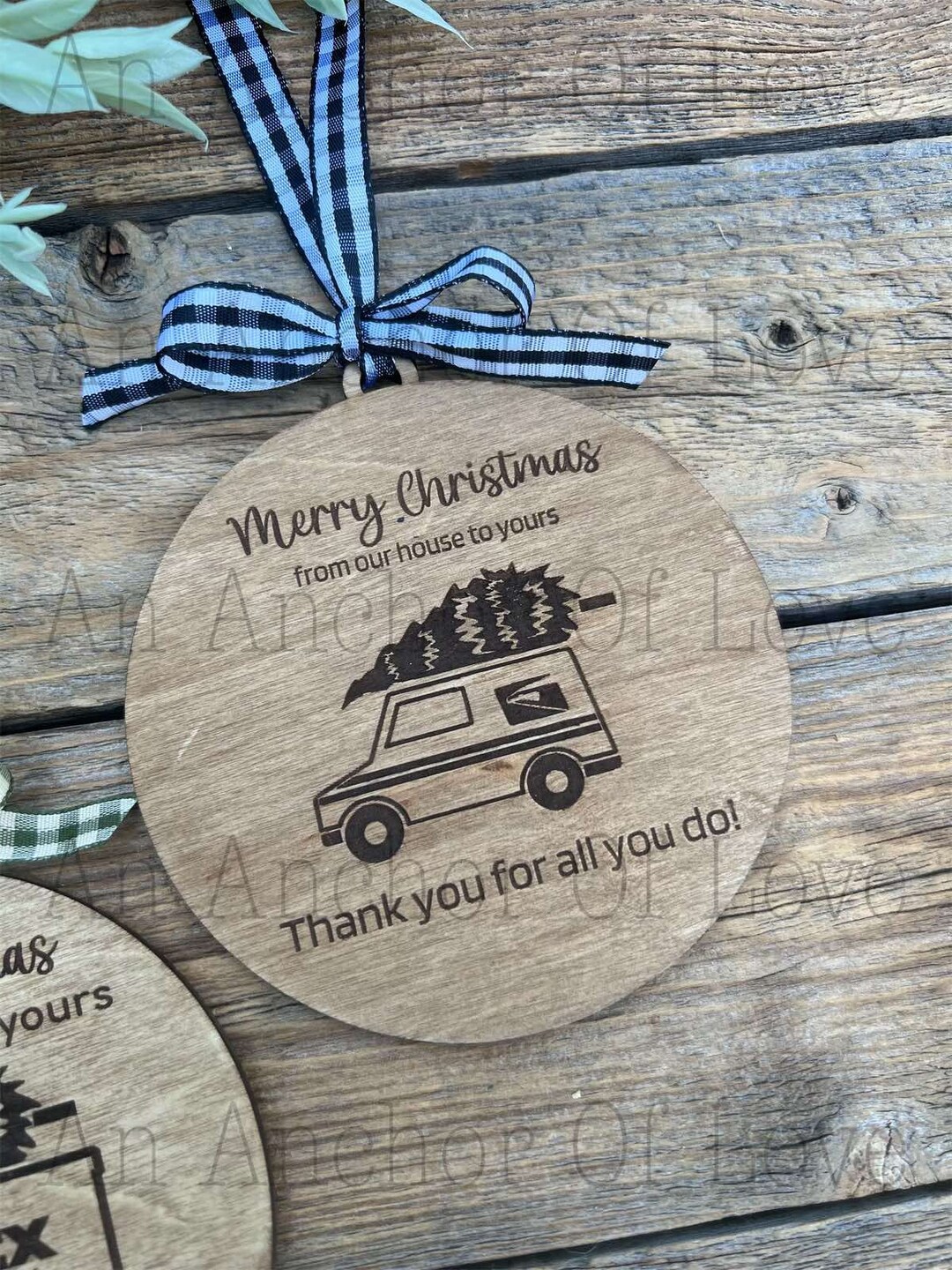 Delivery Driver USPS Thank You Appreciation Ornament - Etsy