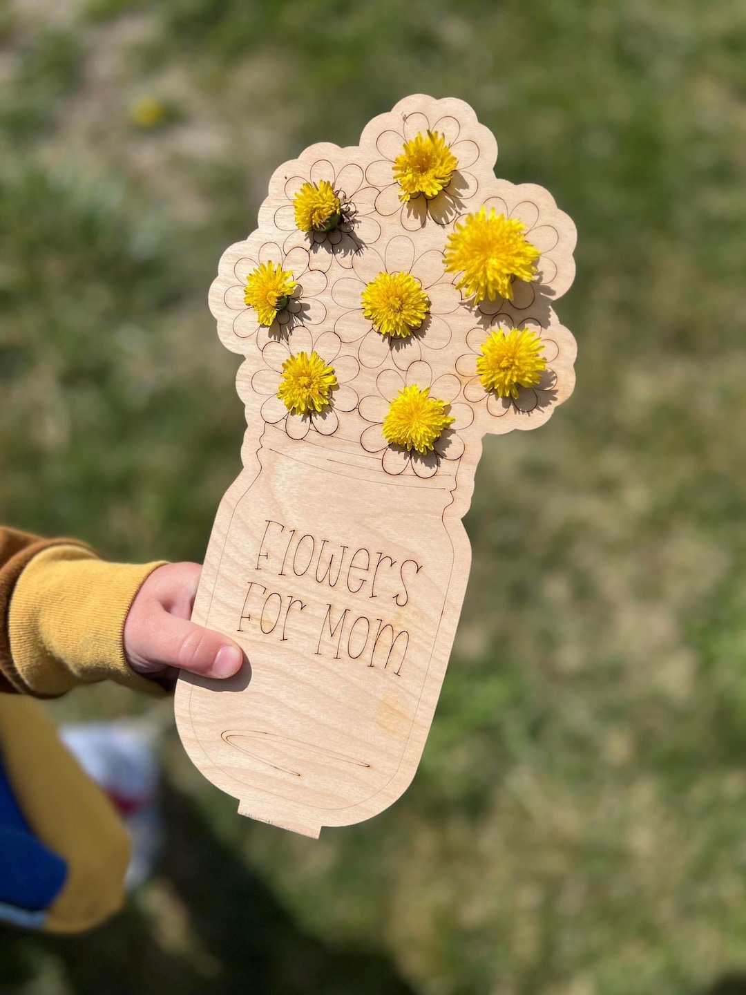 Personalized Picked for Mommy Flower Stand / Mother's Day Gift / Mommy ...