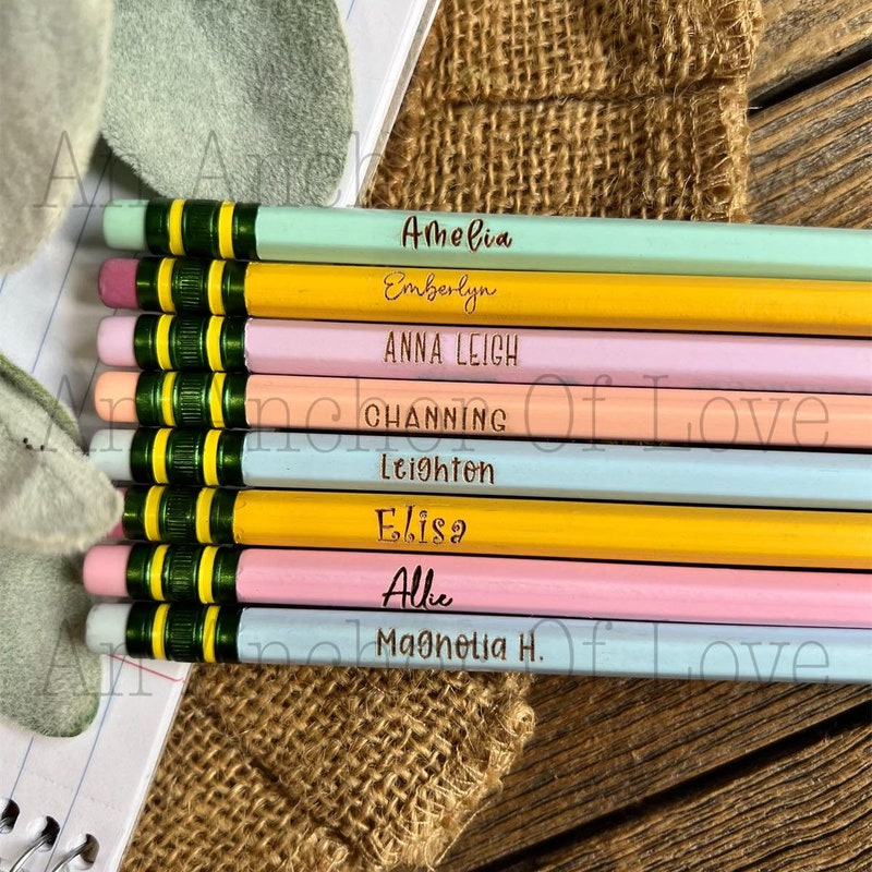 Custom Pencils - Etsy