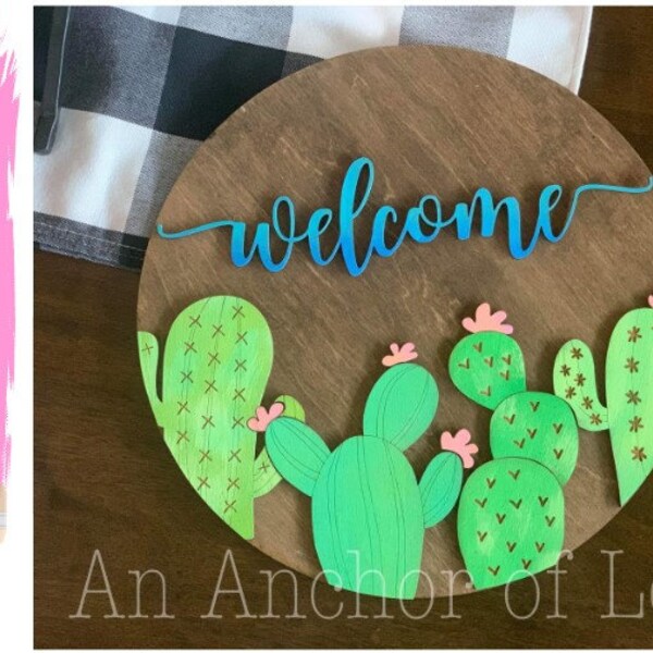 Cactus Classroom Sign - Etsy