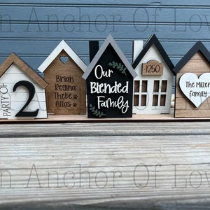 Personalized Family Sign, Custom Standing House Decor, Farmhouse Decor ...