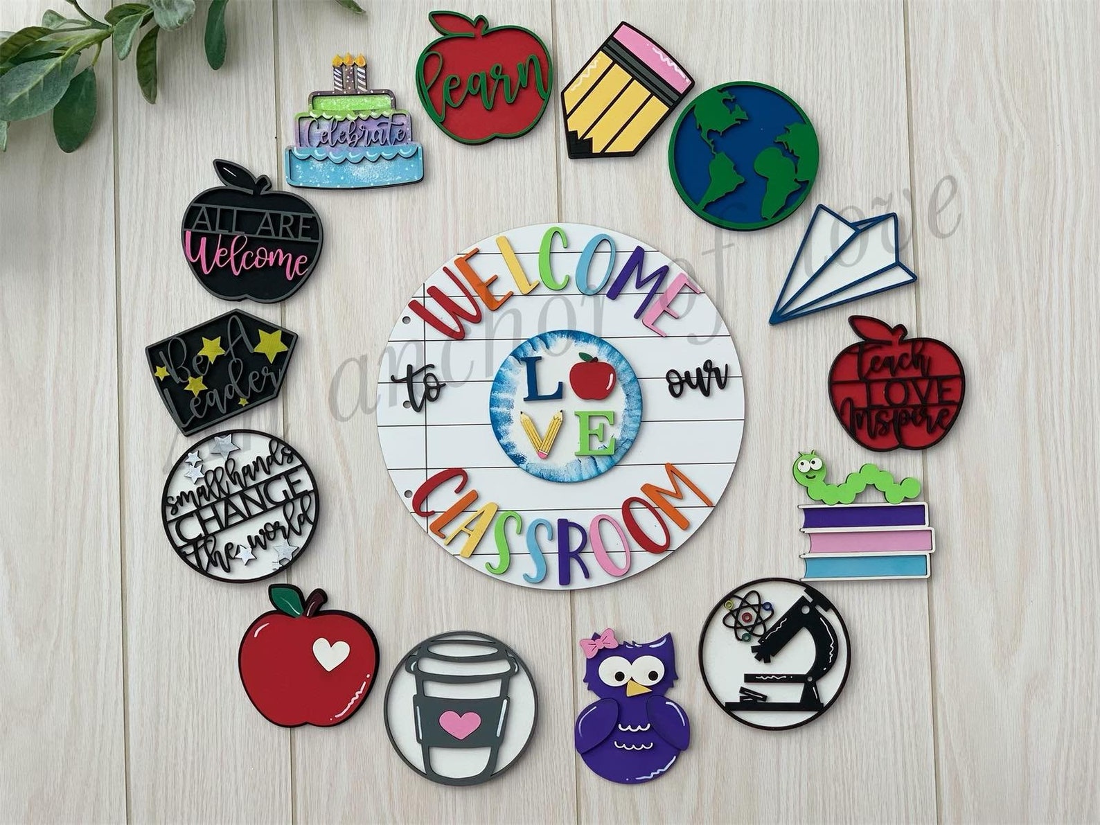 Interchangeable Welcome to Our Classroom Sign – Teacher Gift, Classroom ...