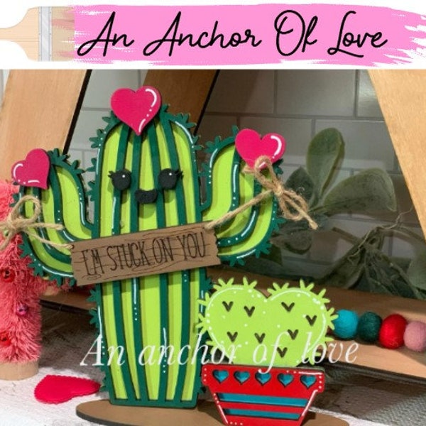Stuck on You Cactus - Etsy