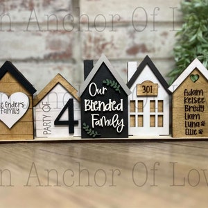 Personalized Family Sign, Custom Standing House Decor, Farmhouse Decor ...