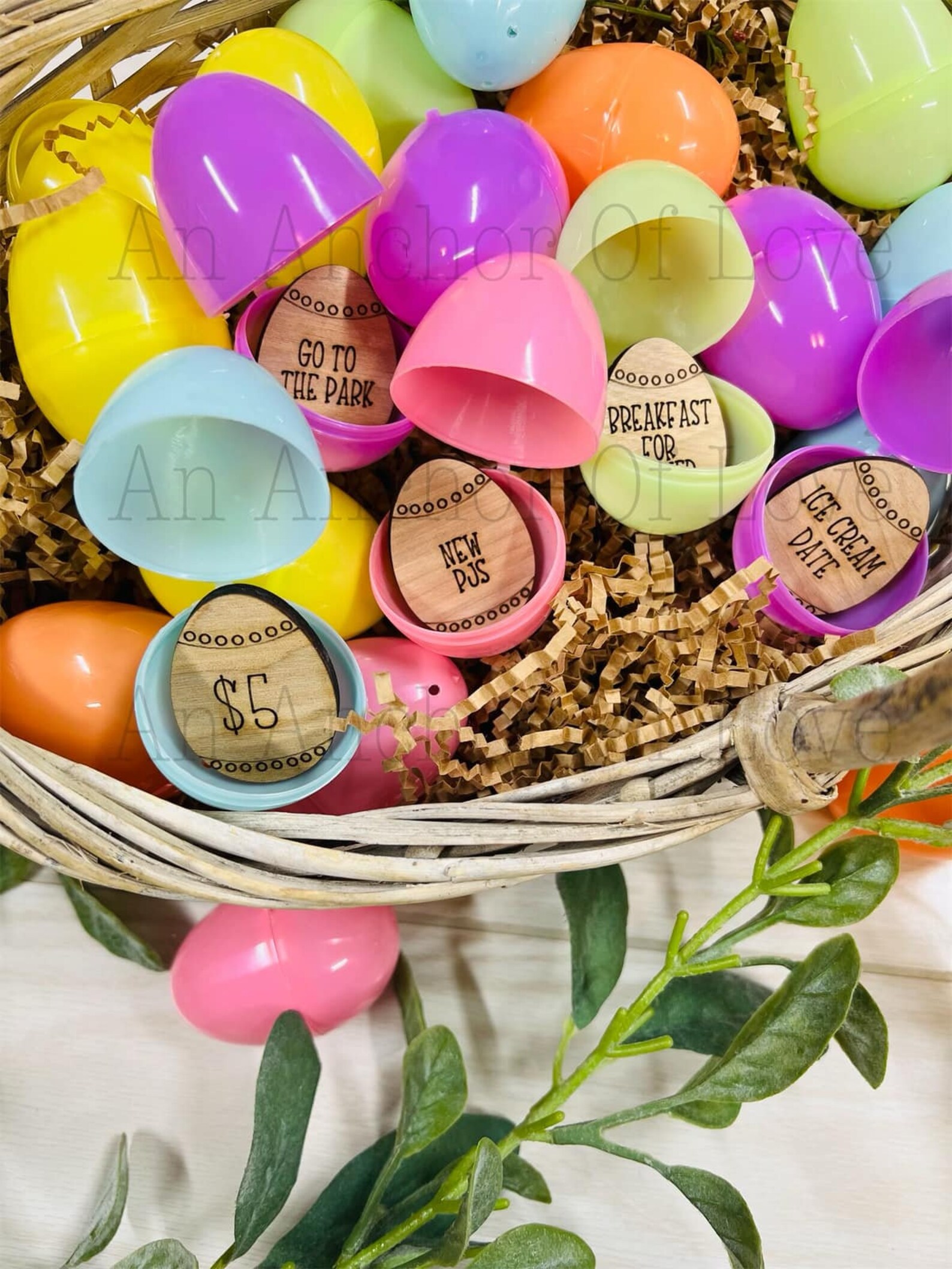 Easter Egg Tokens-easter Basket Fillers Easter Basket - Etsy