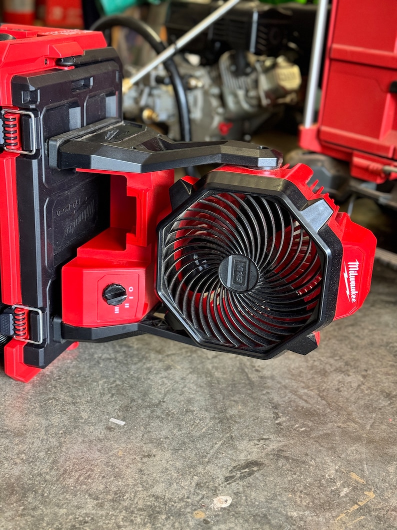 Milwaukee Packout Mod for Job Site Fan - Etsy