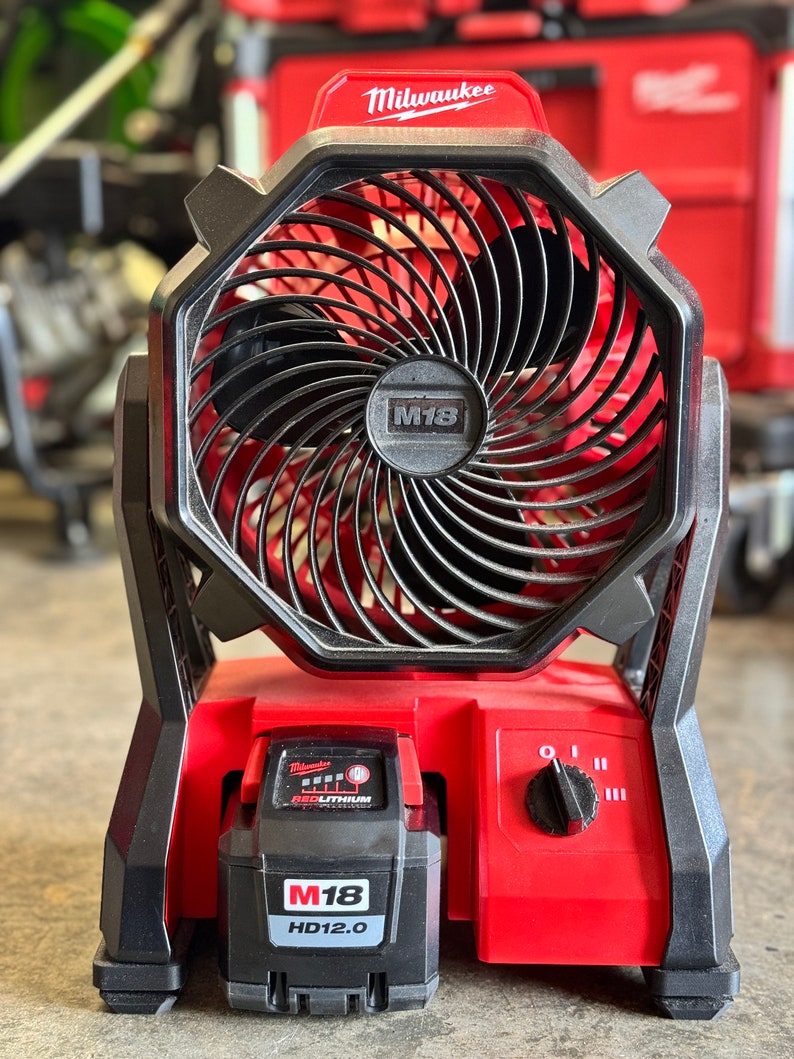 Milwaukee Packout Mod for Job Site Fan - Etsy