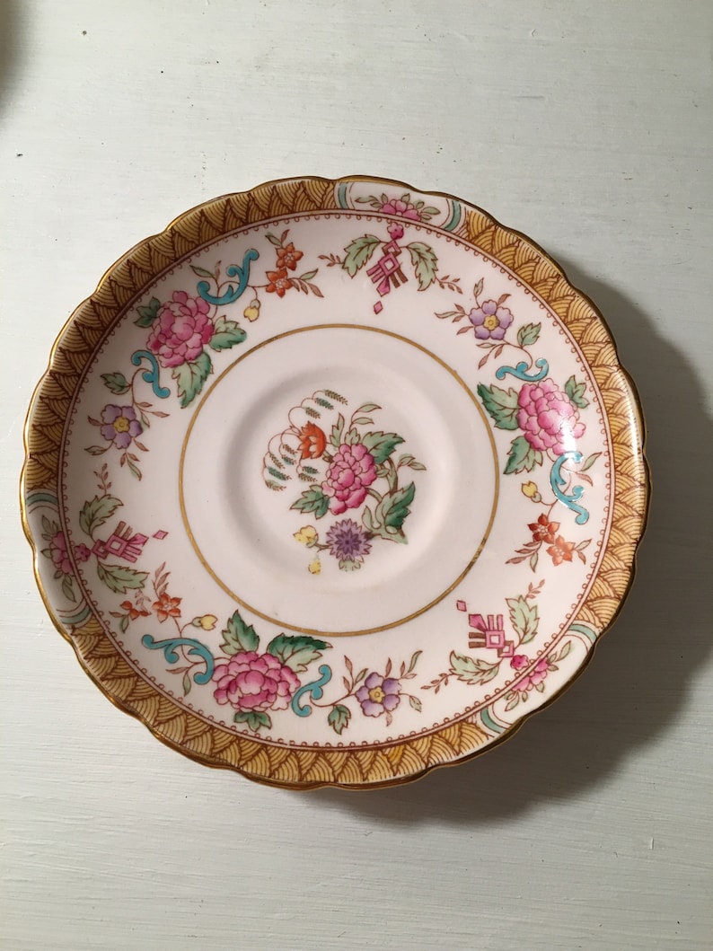 Tuscan Fine Bone China #8227h Cup and Saucer Made in England - Etsy