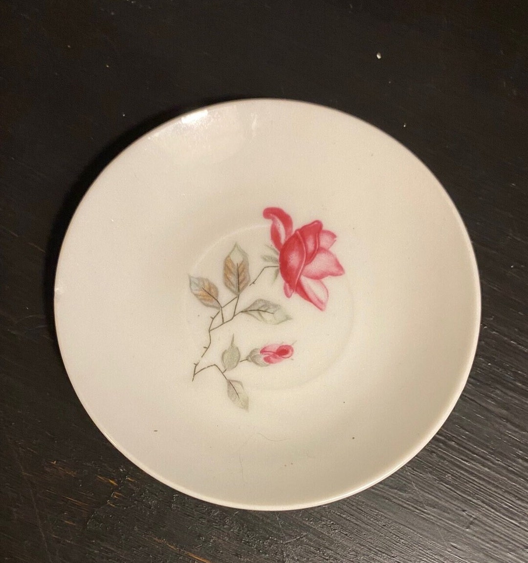Japanese Porcelain Floral Butter Pat Dish - Etsy