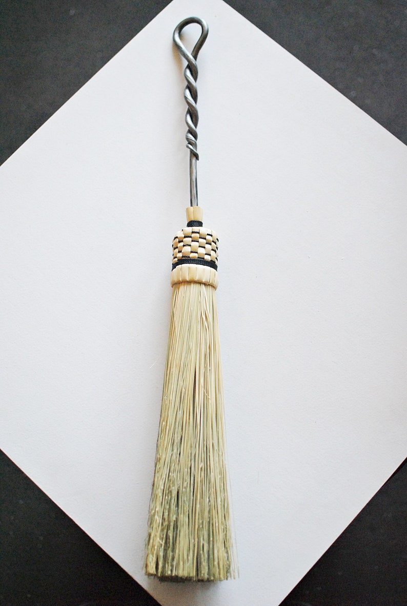 Hand-forged 27 Fireplace Broom Appalachian Corn Broom - Etsy