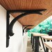 Hand-forged Modern Metal Shelf Bracket MADE TO ORDER - Etsy