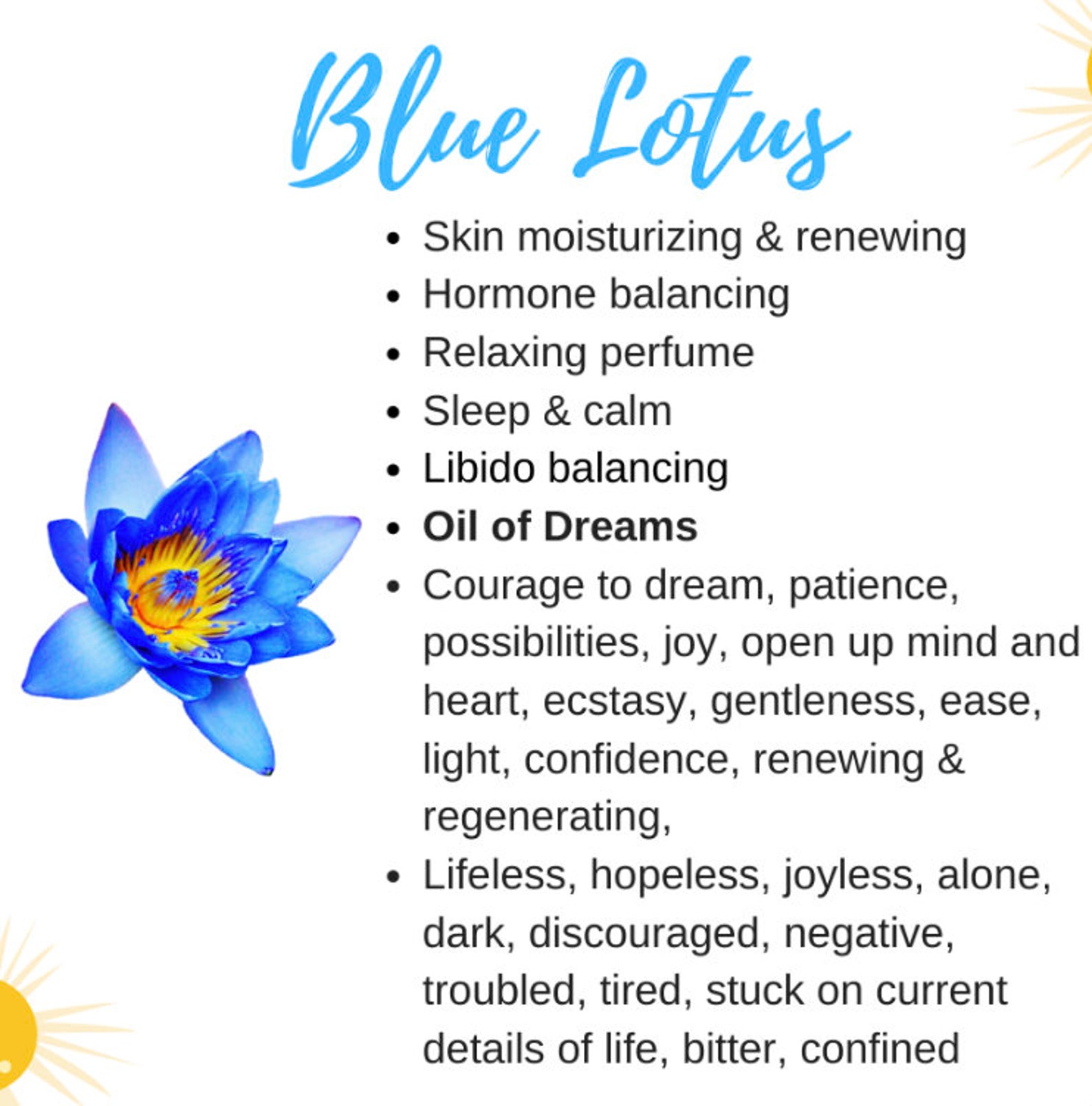 Blue Lotus Absolute, Undiluted (nymphea Caerulea) , India, Therapeutic ...