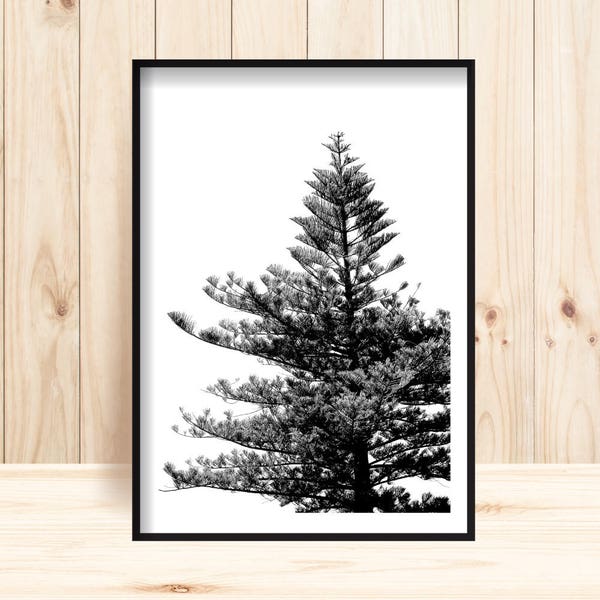 Black and White Tree - Etsy