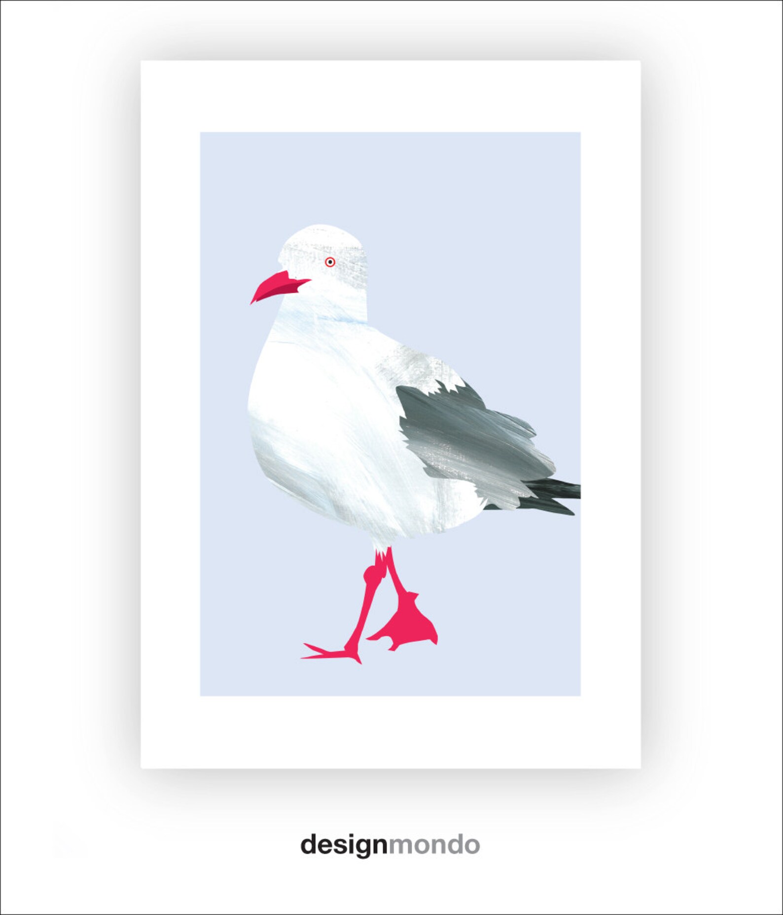 Seagull Printable, Seagull Wall Art, Beach Decor, Seagull Prints ...