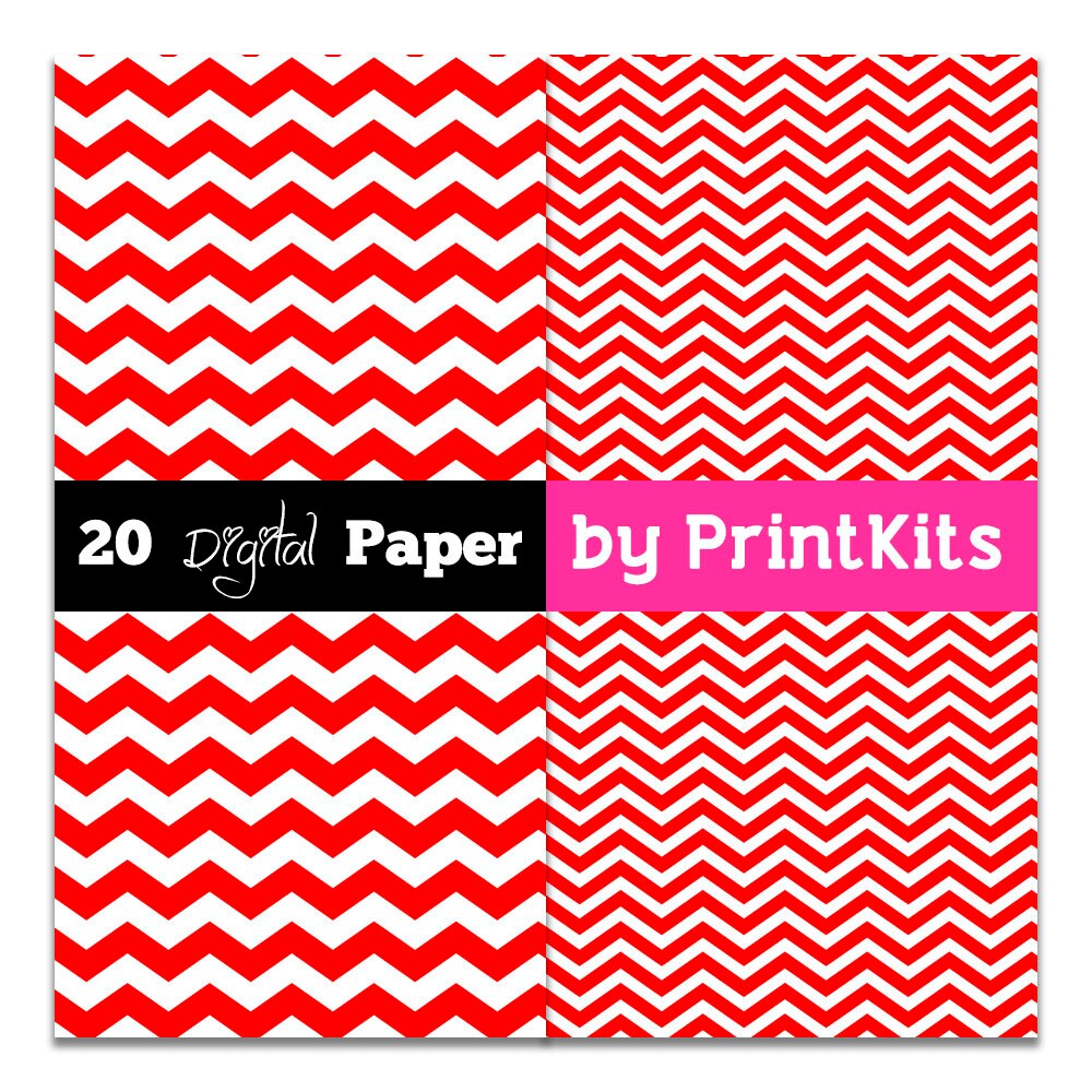 Chevron Digital Paper Zigzag Digital Paper Basic Digital Paper Chevron ...